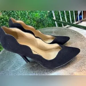 Chinese Laundry | Shoes | Chinese Laundry Z Starstruck Black Scalloped ...